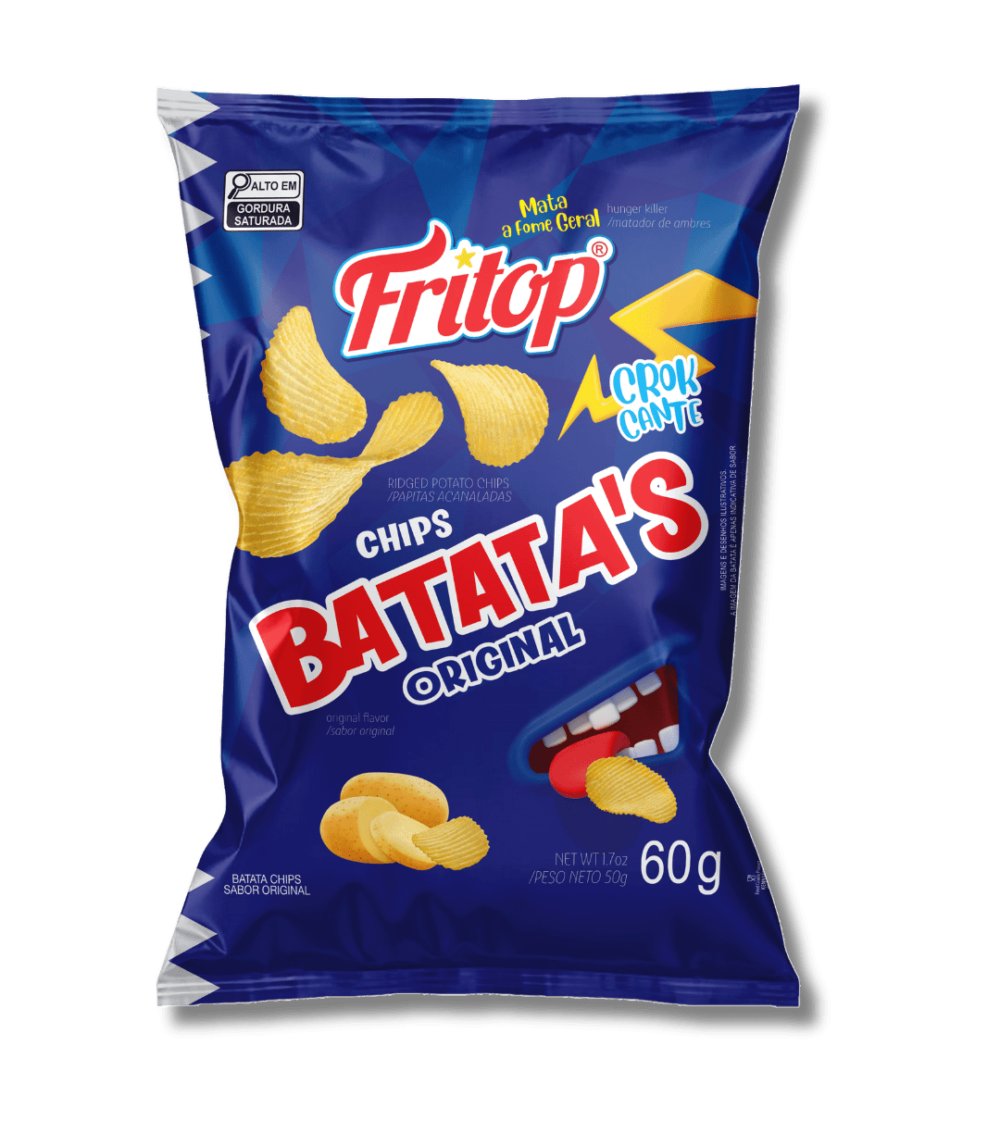 Batata Chips - Fritop Alimentos