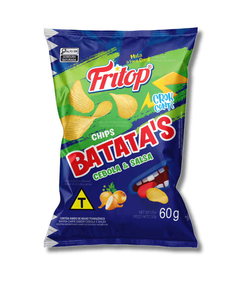 Batata Chips - Fritop Alimentos