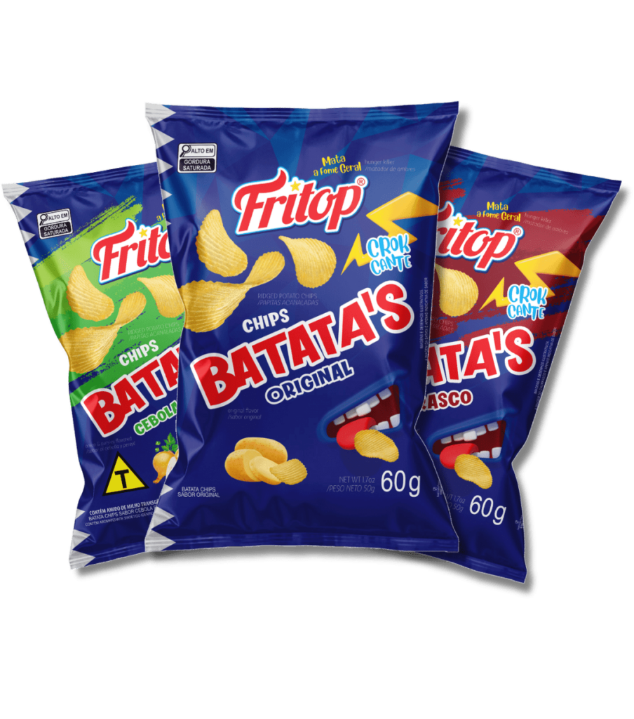 Batata Chips - Fritop Alimentos