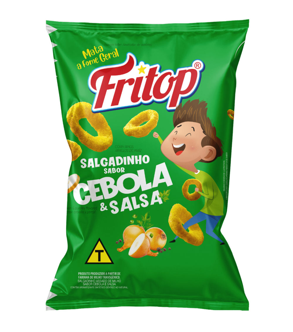 Salgadinho de milho - Fritop Alimentos