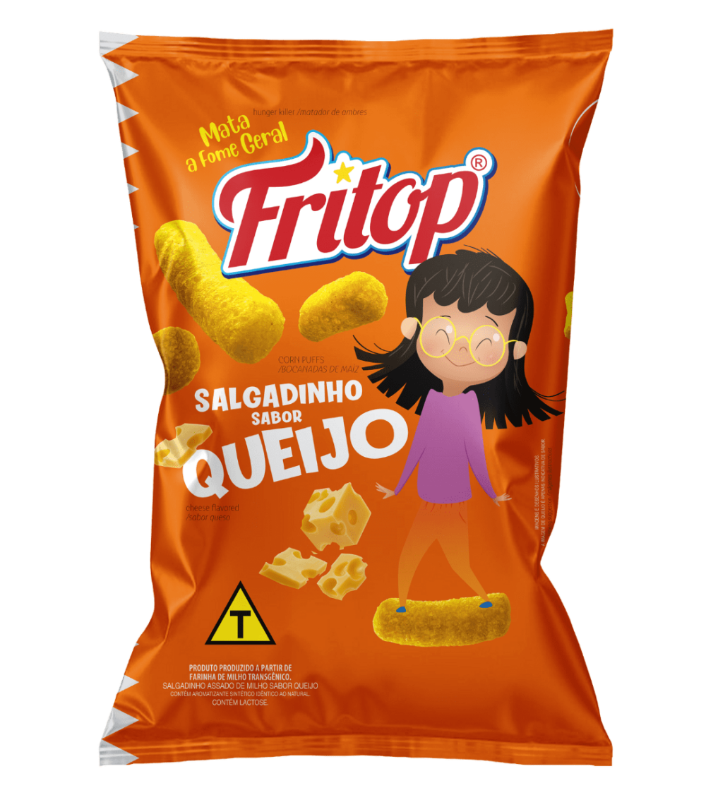 Salgadinho de milho - Fritop Alimentos